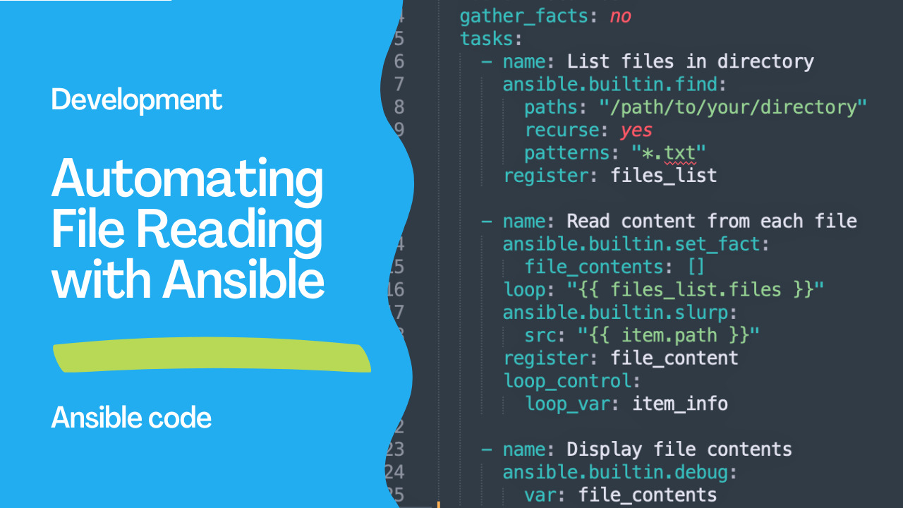 Automating File Reading With Ansible